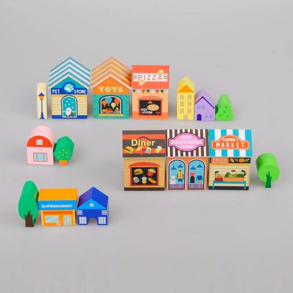 Target | Toys | Bullseye Playground Wood Toy Play Set 6ct | Poshmark